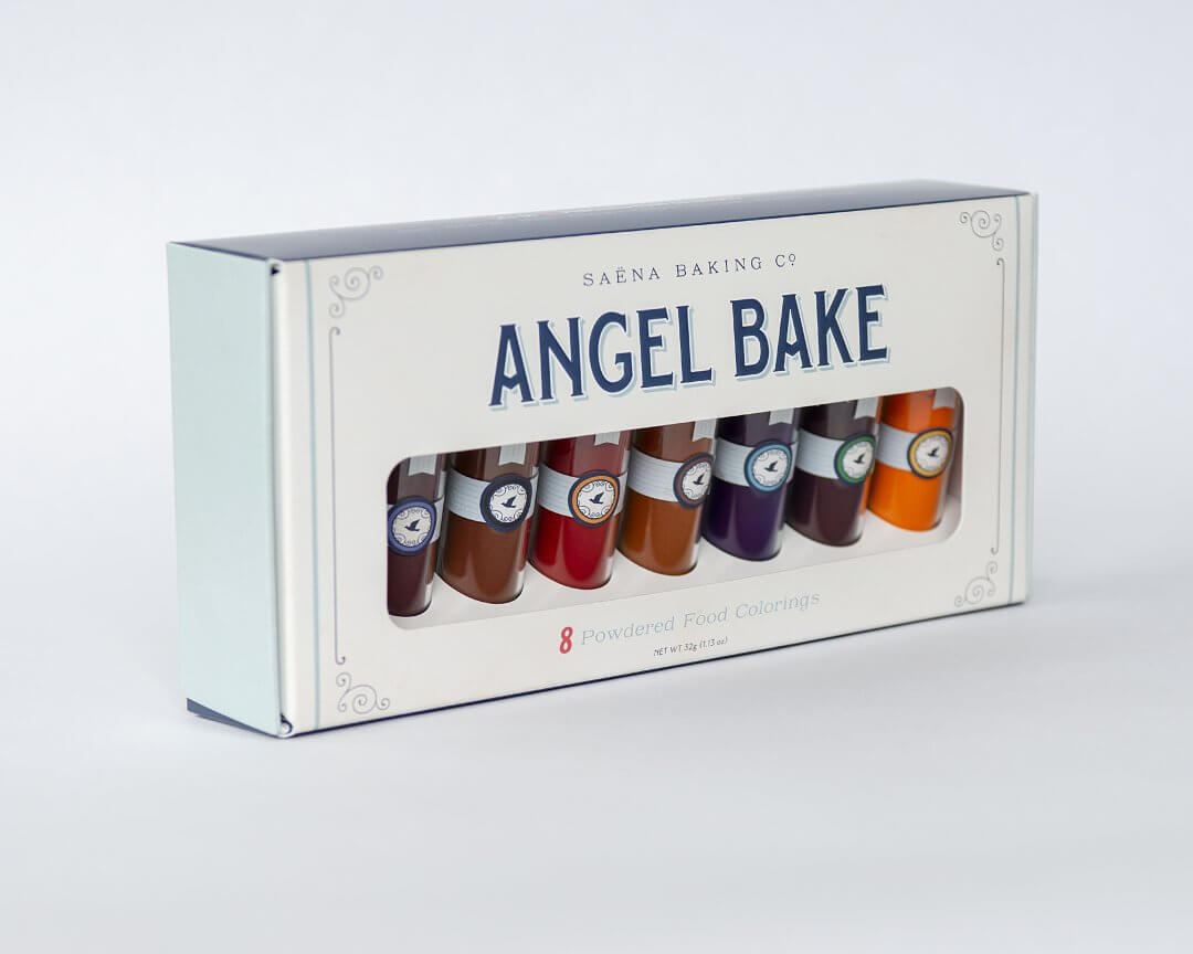 Angel Bake Powdered Food Coloring Kit. - Saëna Baking Co